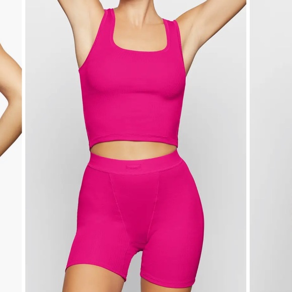 SKIMS | Intimates & Sleepwear | Rare And Sold Out Skims Cotton Rib Tank ...